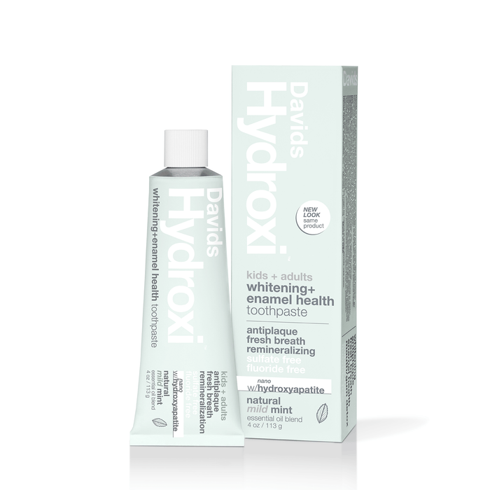 Davids Hydroxi™ kids + adults nano hydroxyapatite premium toothpaste