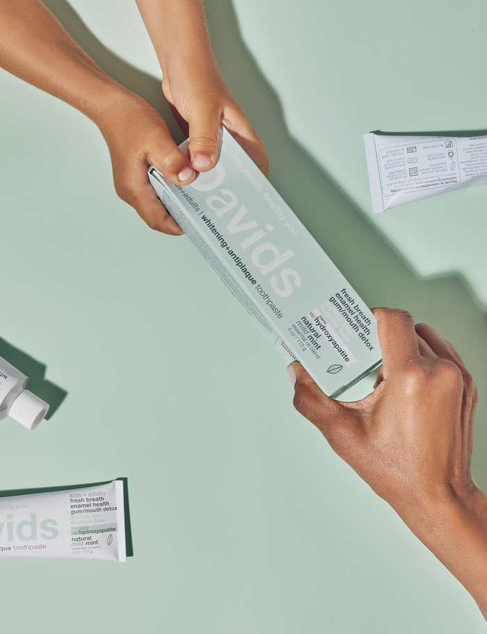 nano-hydroxyapatite toothpaste | Davids Toothpaste + Premium Oral Care