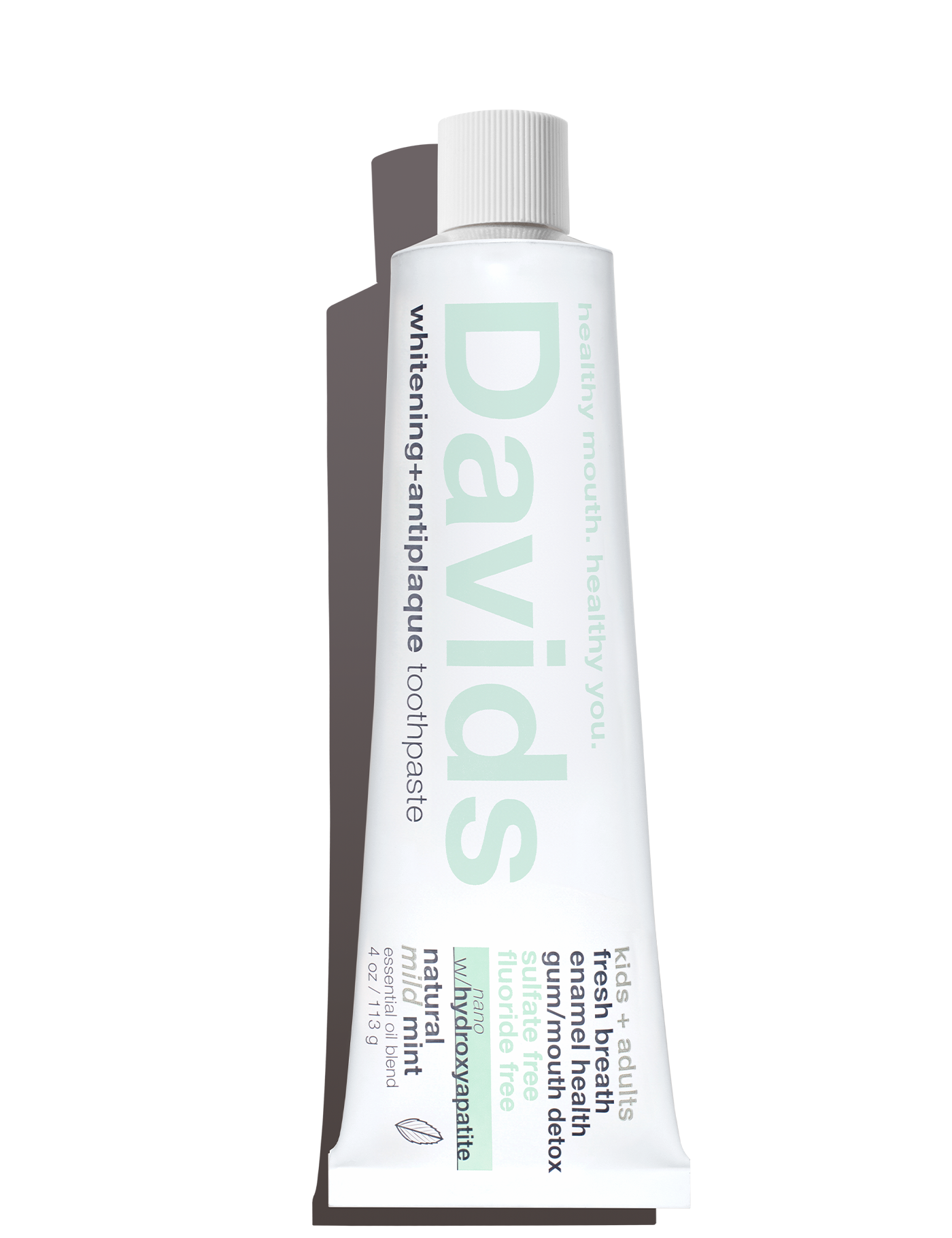 Davids Hydroxi™ kids + adults nano-hydroxyapatite premium toothpaste