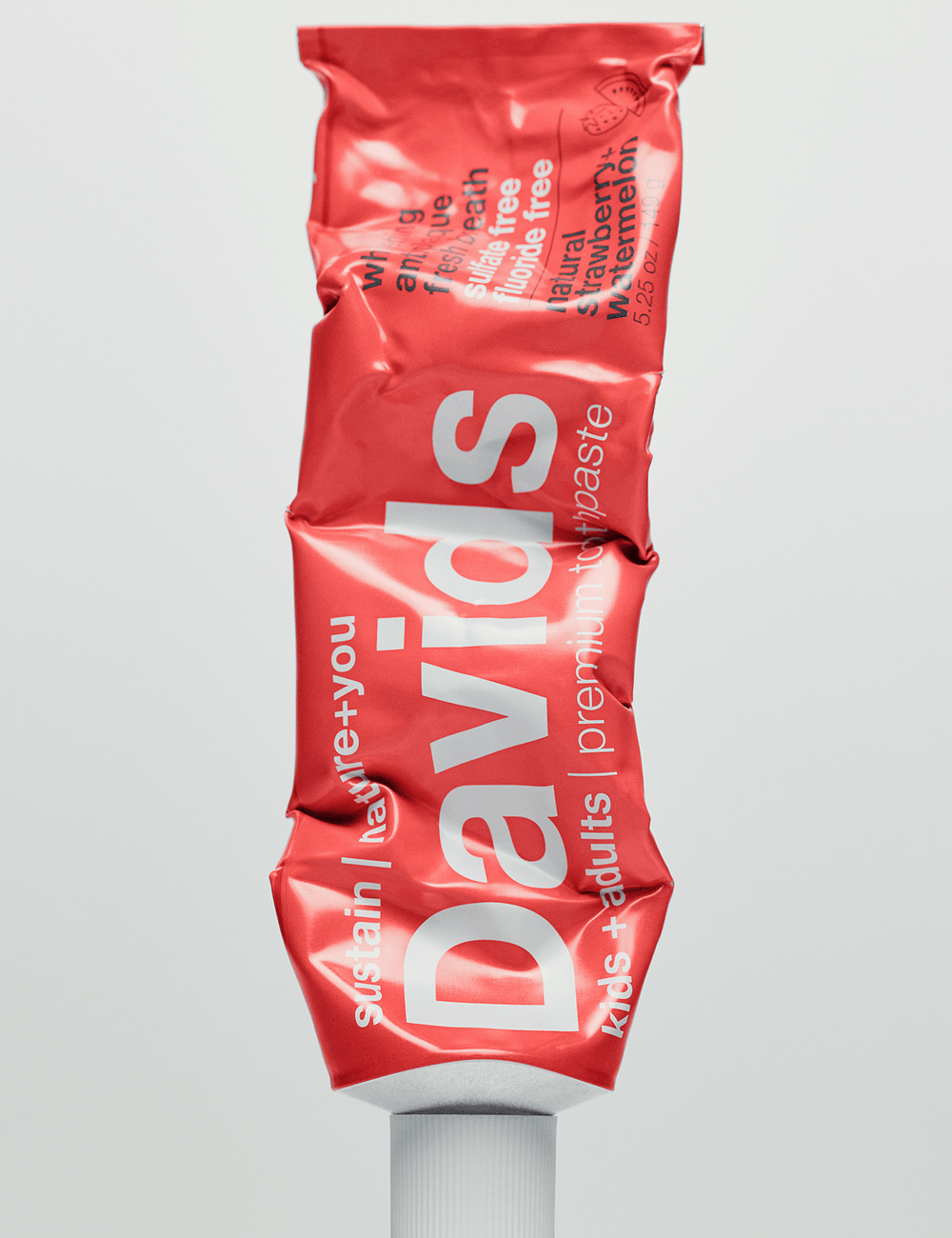 Davids premium toothpaste / peppermint