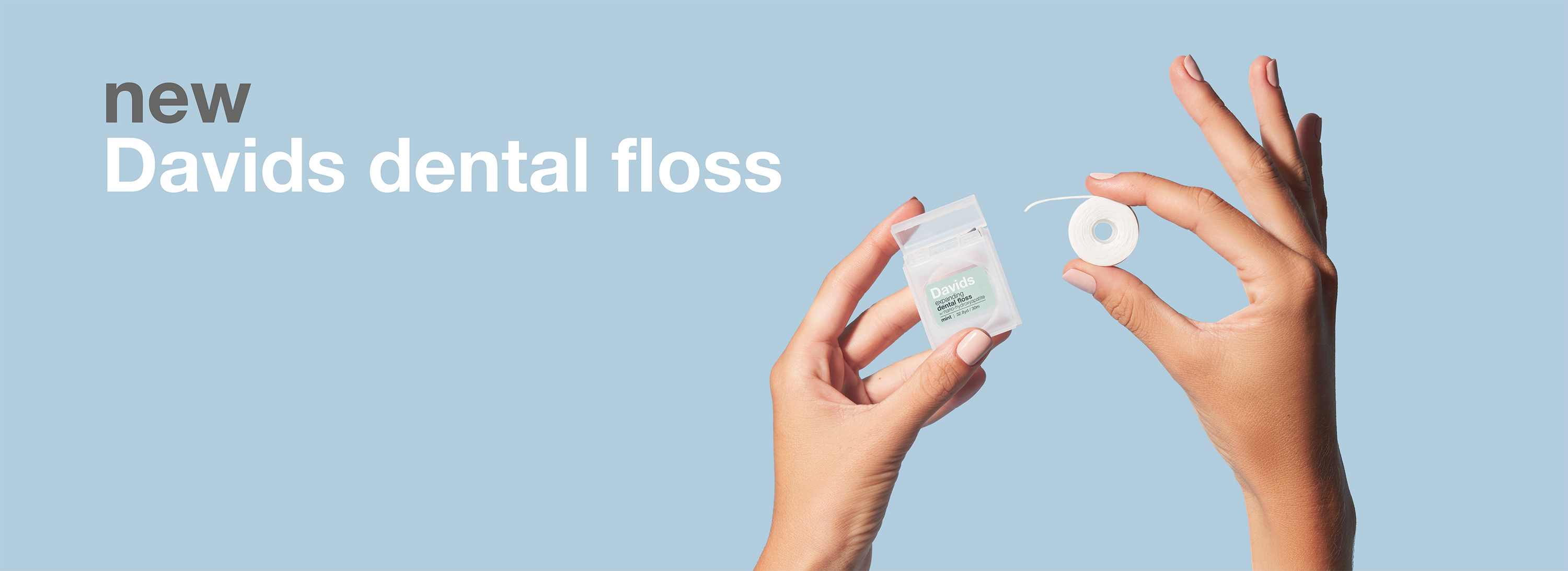 Dental Floss | Premium & PFAS Free | Davids Hydroxi™ Nano ...