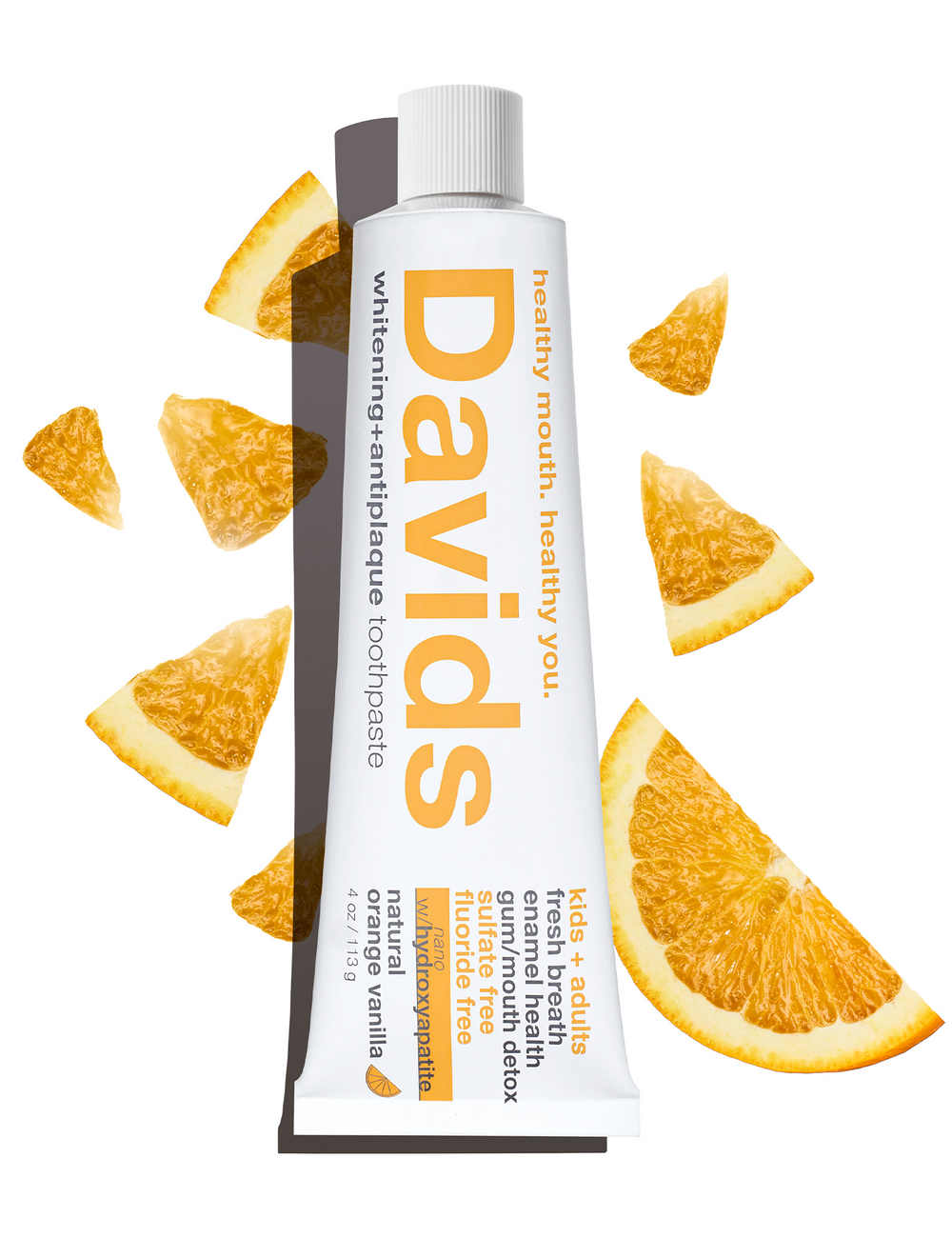 Davids Hydroxi™ kids + adults nano-hydroxyapatite premium toothpaste