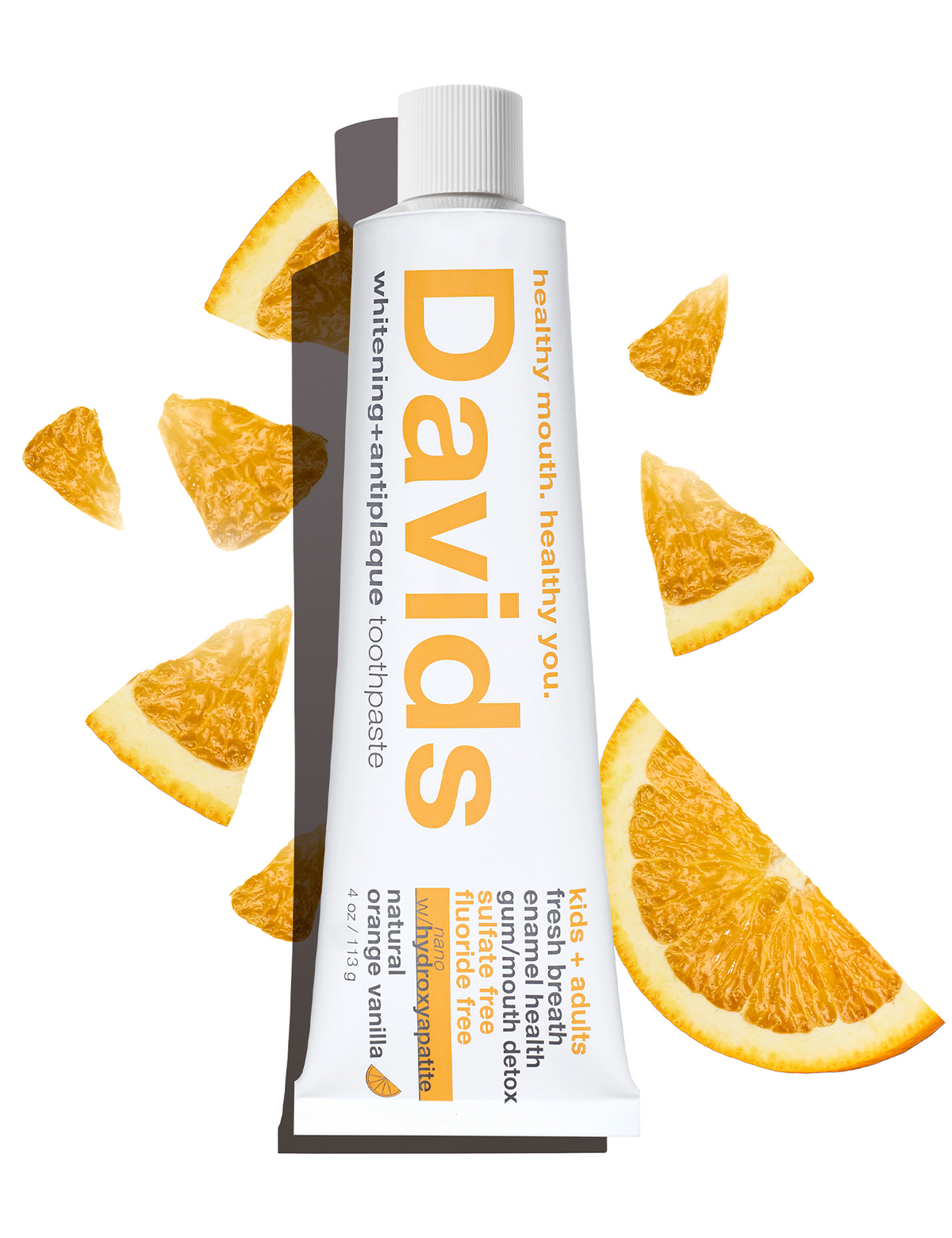 Davids Hydroxi™ kids + adults nano-hydroxyapatite premium toothpaste