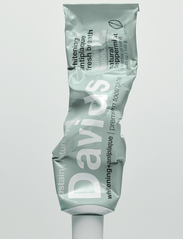 Davids premium toothpaste / peppermint - Davids Natural Toothpaste