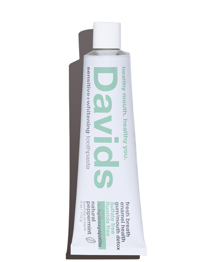 Davids premium toothpaste / peppermint